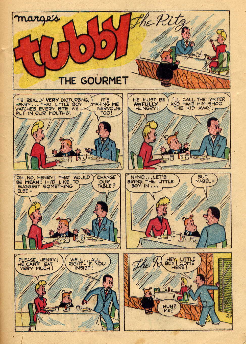 STANLEY STORIES: A Stanley Masterpiece, Short and Sweet: "The Gourmet ...