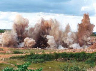 produccion de armas: TIPOS DE EXPLOSIVOS