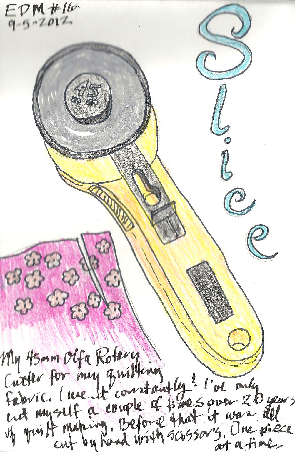 Amy's Art Journal: Rotary Cutter