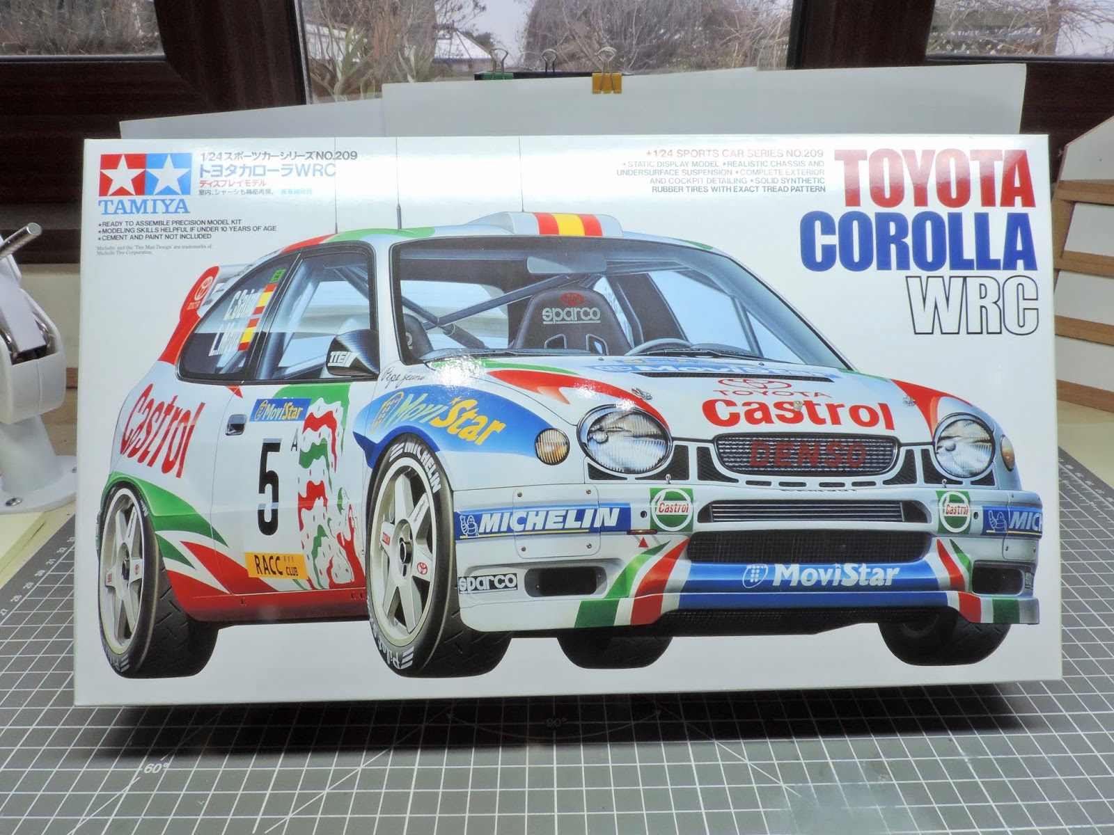 Pete's Model World : Tamiya 1/24th WRC Toyota Corolla