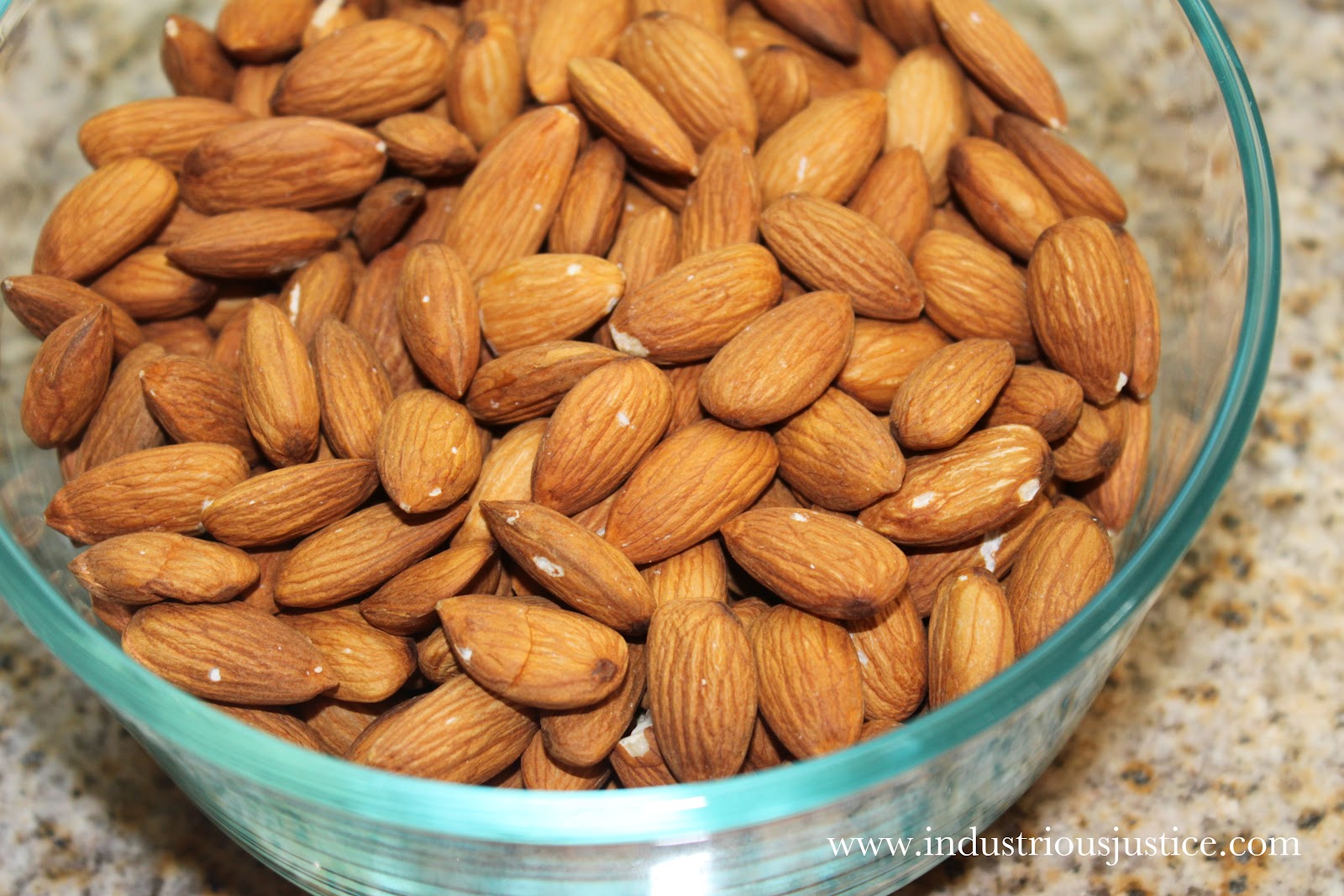 industrious justice: Recipe: Rosemary Roasted Almonds