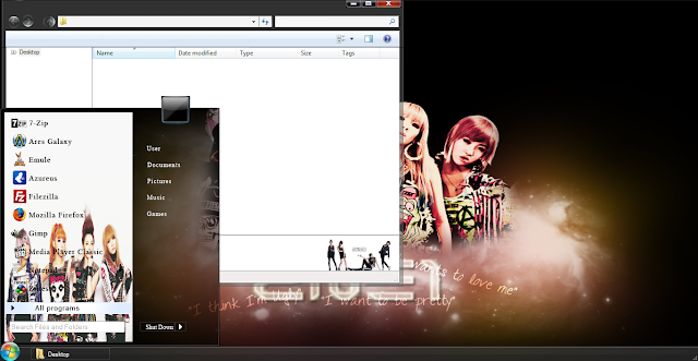 My Kpop Fanatik: 2ne1 Window 7 Theme DOWNLOAD