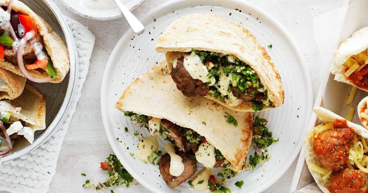 Lebanese meatball pocket recipe | Arabic Food Recipes