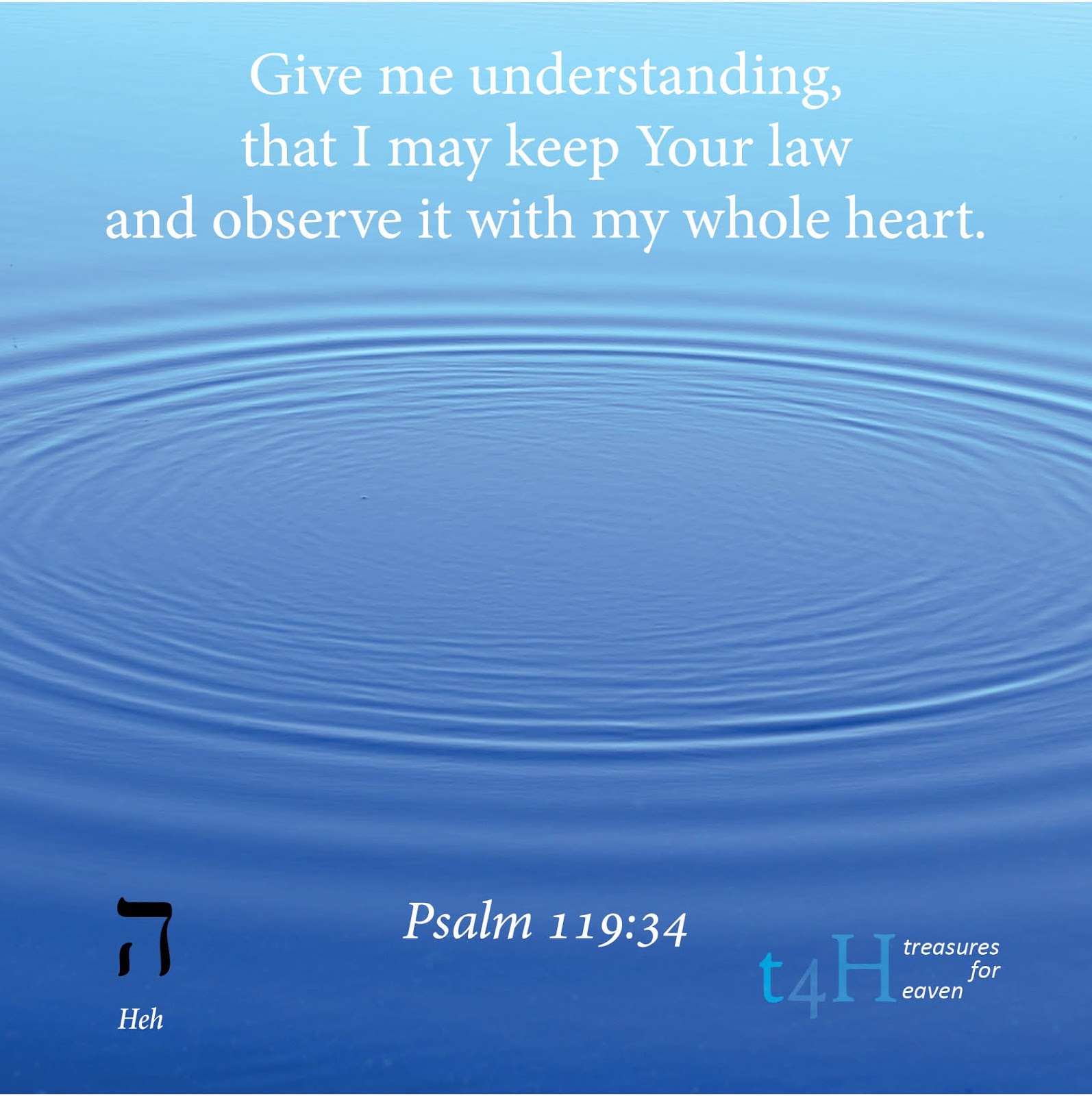 Treasures For Heaven Psalm 119 Verse 34