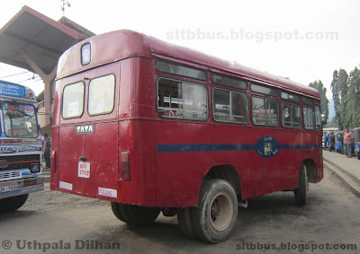 SLTB buses - ශ්‍රී ලංගම බස්: Ruby bodied TATA LP 1210/32 bus from SLTB ...