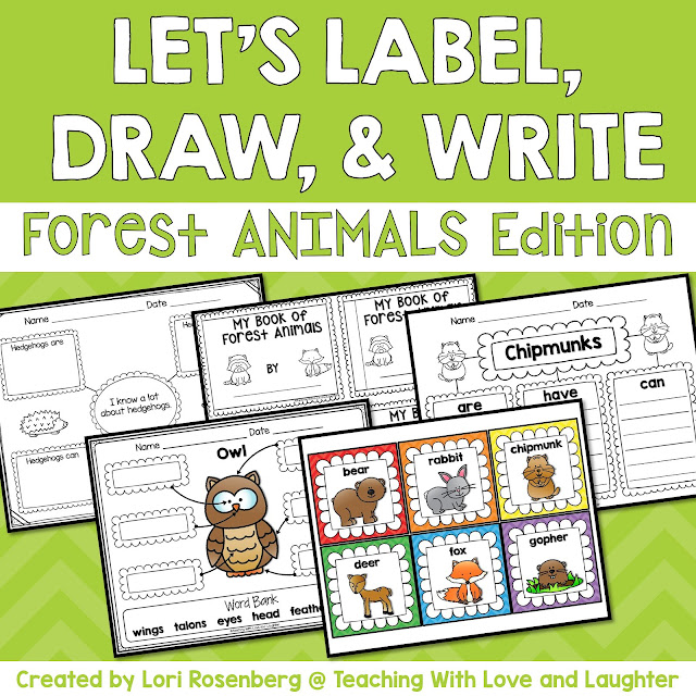 Teaching With Love and Laughter: Let's Label, Draw, and Write the Whole ...