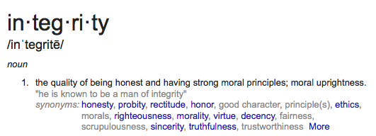 Ms. Sepp's Counselor Corner: Integrity: Our Character Trait for October ...