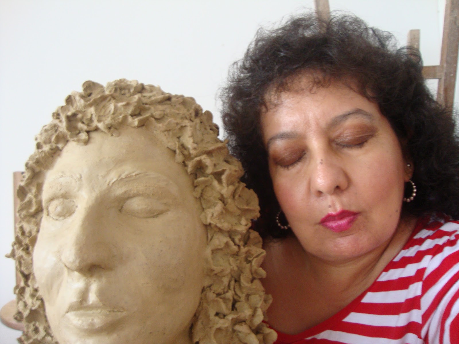 MODELADO: MODELADO DEL ROSTRO EN ARCILLA Y EN PLATILINA ESTILO ARTE POP