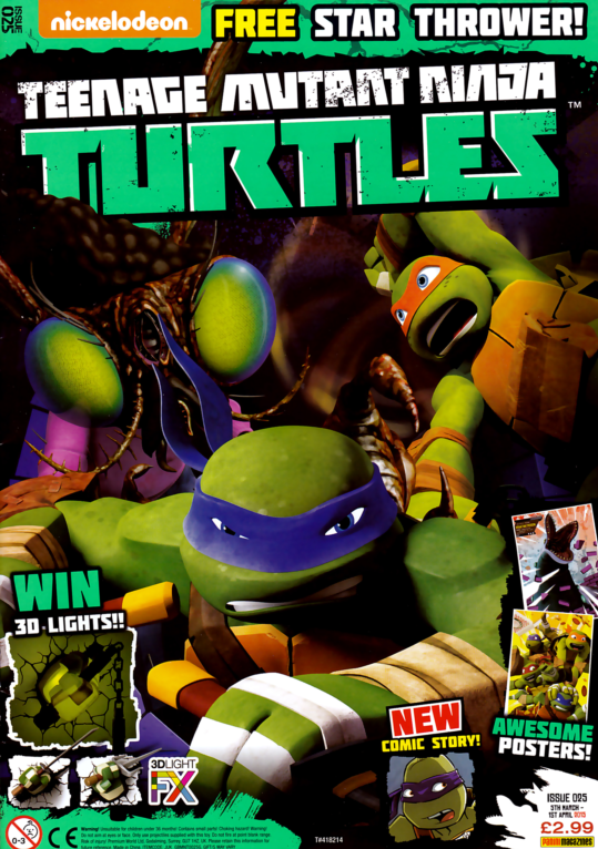 TMNT Entity: TMNT Magazine (Panini) #25