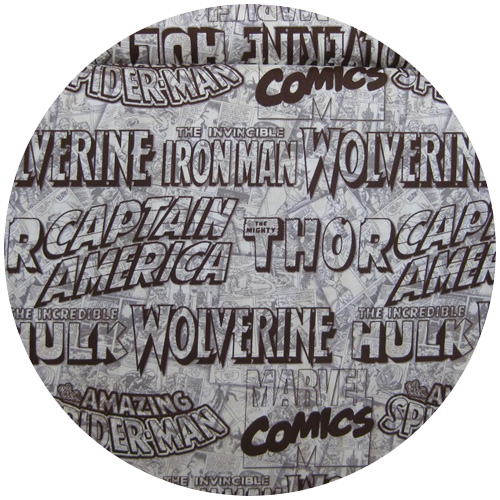 Retro Marvel Comics Fabric!