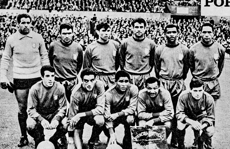 SELECCIÓN DE PORTUGAL contra Hungría 13/07/1966