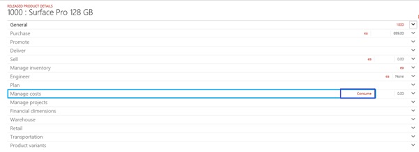 FastTab summaries in D365 - D365 F&O Solutions