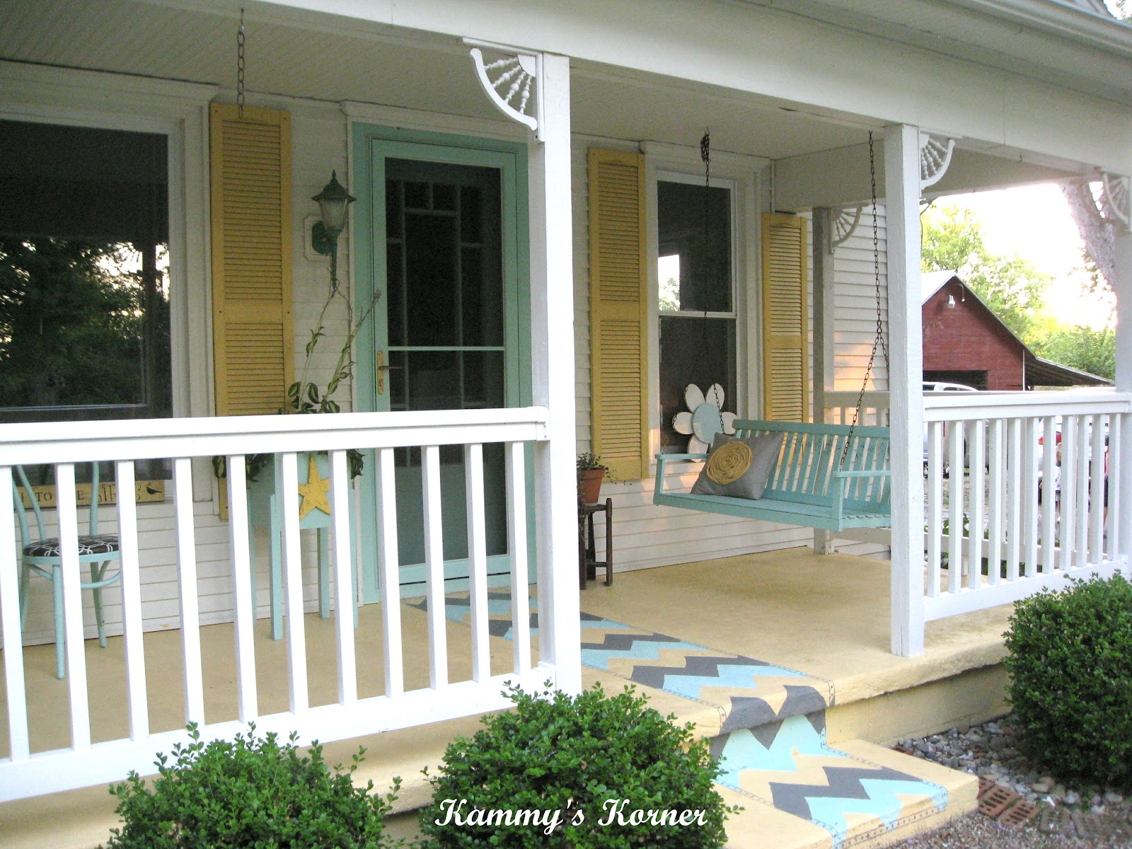 Kammy's Korner: Our Front Porch {Photo Tour}