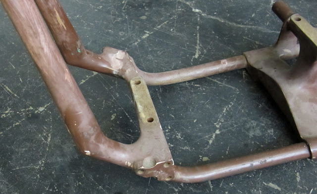 LOVE CYCLES: Knucklehead chopper frame 4 sale