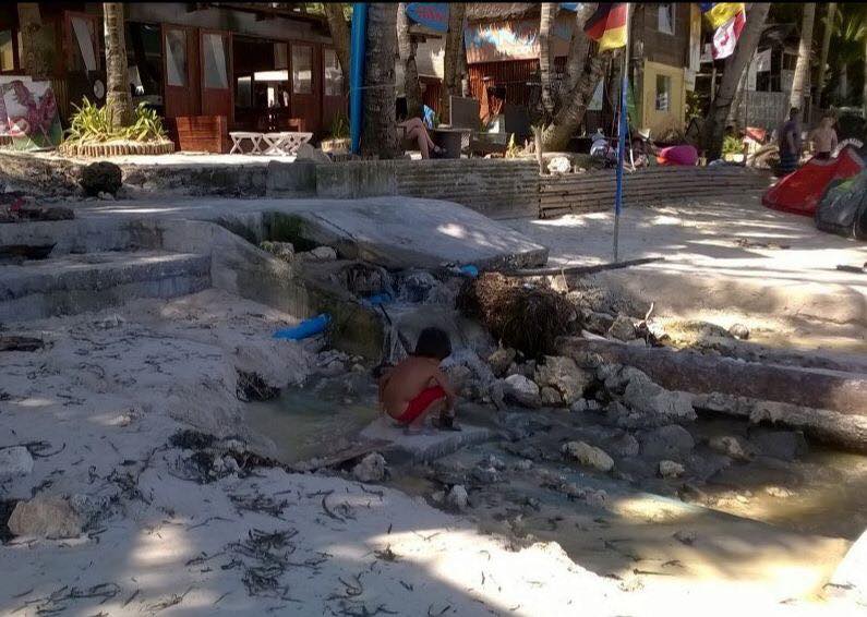 Sinkholes In Boracay