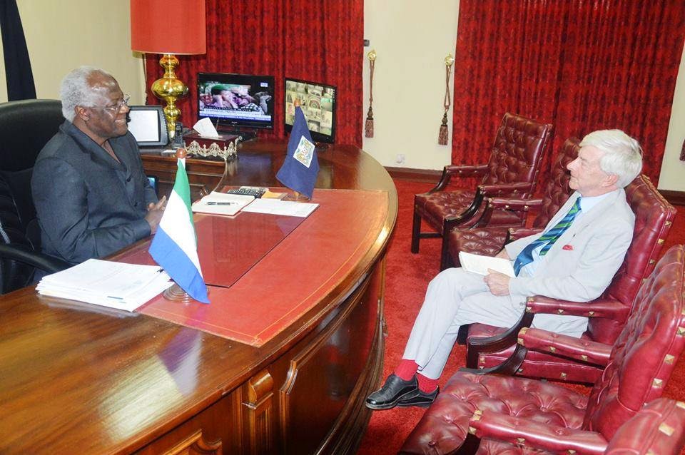 Peter Penfold, "At home in Africa"