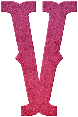 Abecedario Rosa en Fieltro. Pink Alphabet in Felt. - Oh my Alfabetos!