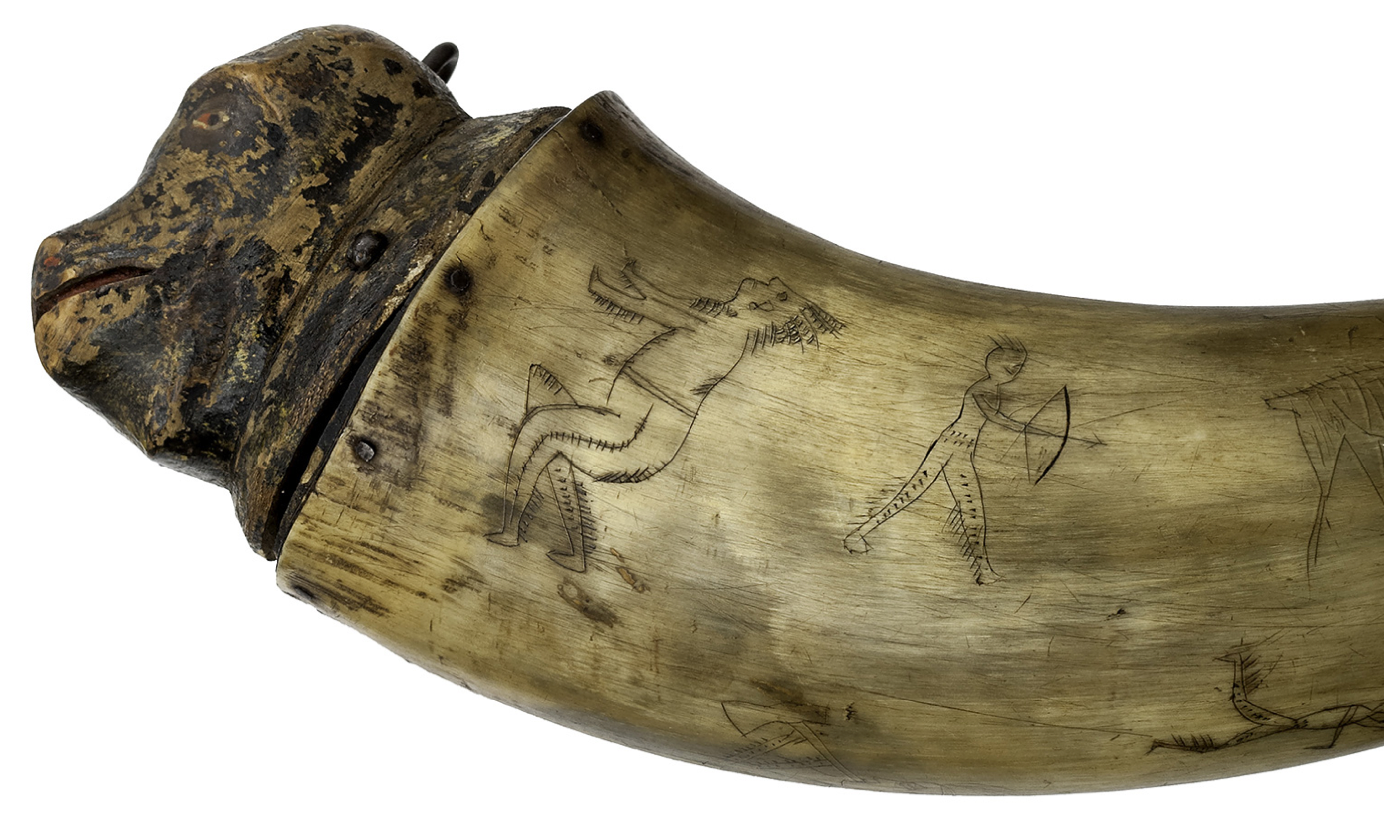 Antique Powder Horn | For The Love Of Contemporary