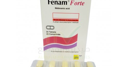 فينام فورتForte Fenam أقراص لعلاج الألأم والالتهاب نشرة الدواء والسعر