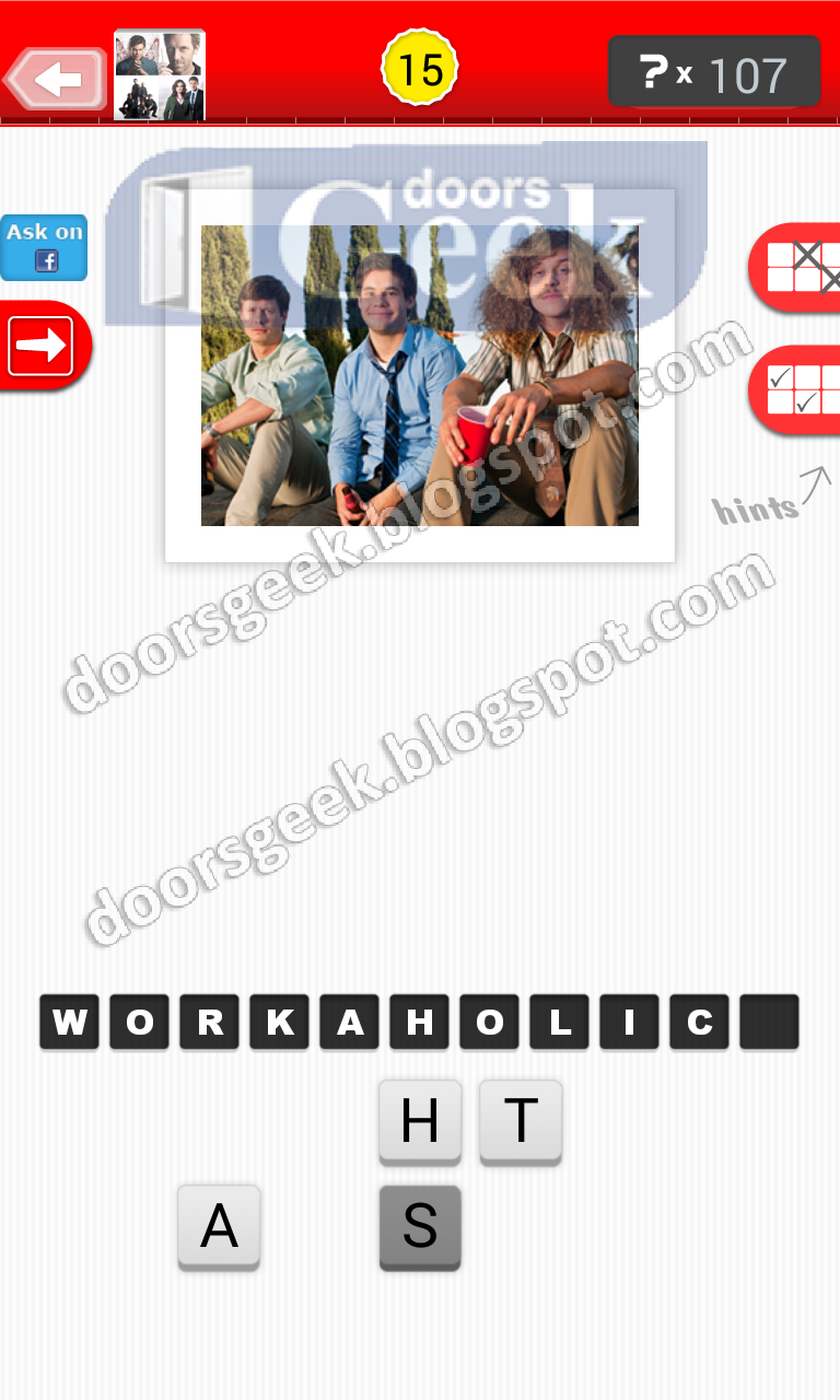 Guess the TV Show - Level 8-15 Answer ~ Doors Geek