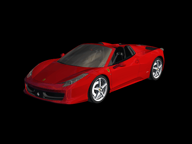 Proyecto ferrari 458 spider Iclone 4 y 5 - iClone Mundo Virtual