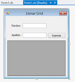 Sergio Vado Blog: Rellenar un Datagridview con Textbox en VB.Net