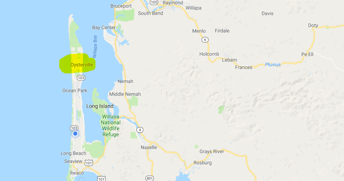 Travels About the West: Oysters and Oysterville