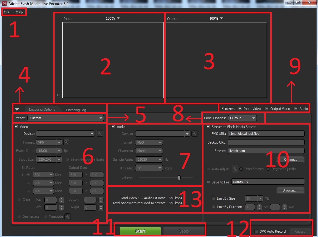 Streaming con Flash Media Live Encoder - Universo Online