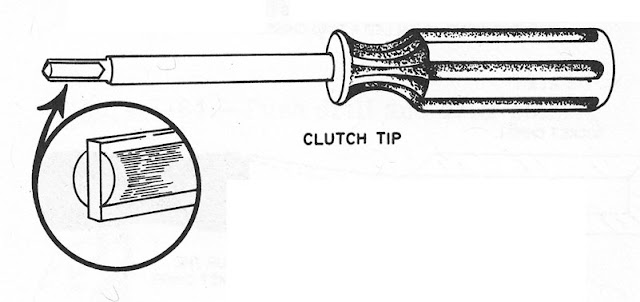 Progress is fine, but it's gone on for too long.: Clutch-head screwdrivers