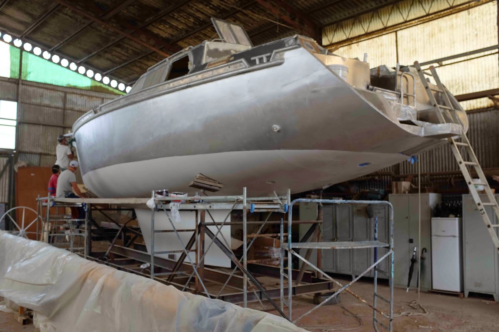 OndaNera: Hull, Topsides and Deck