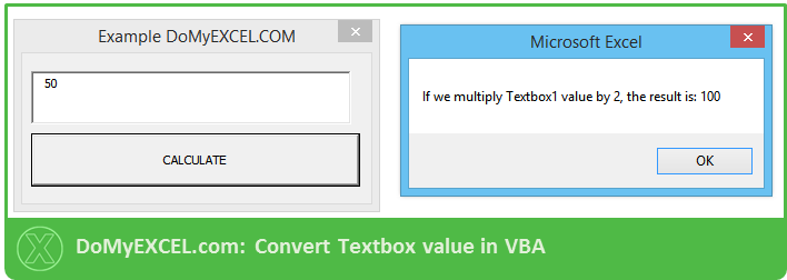 Do My Excel Blog EXCEL VBA How To Convert A Textbox Value In Number Do My Excel Blog EXCEL VBA How To Convert A Textbox Value In Number