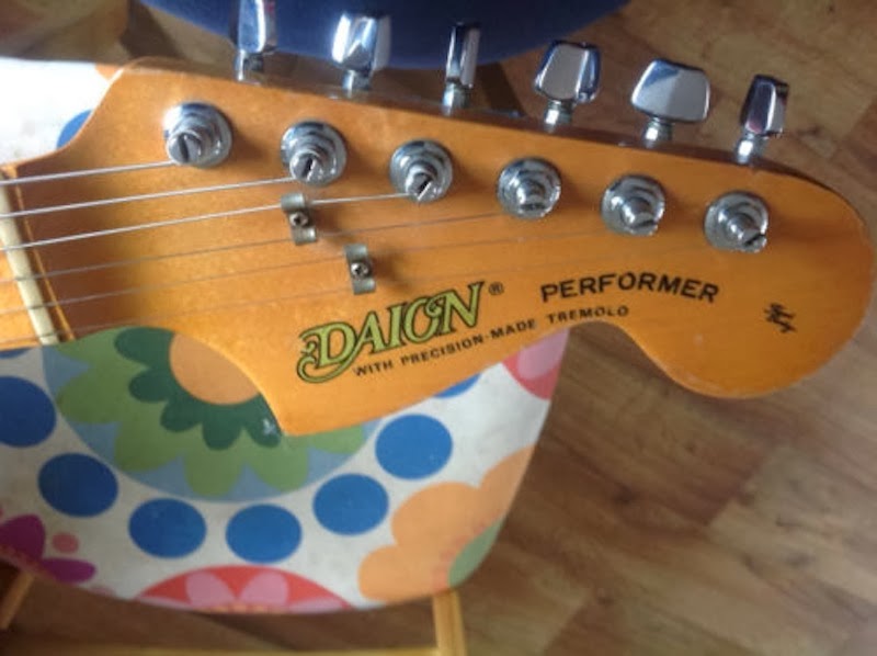 Daion Guitars Down Under: Three Tone Sunburst Daion Performer on Ebay ...