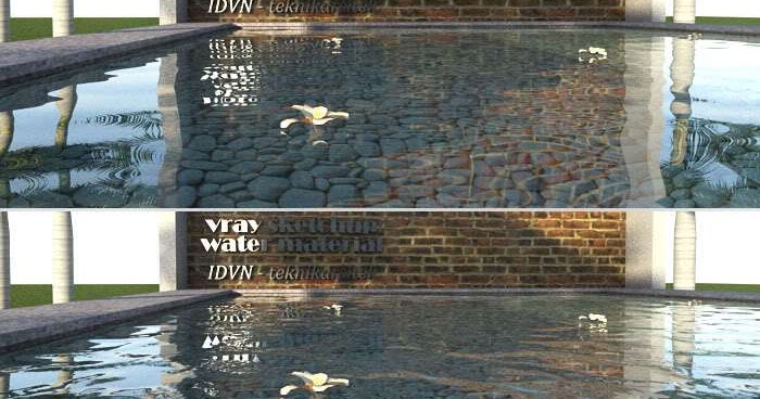 [Sketchup] Creating Vray Water Material in Sketchup | ArchitectOne