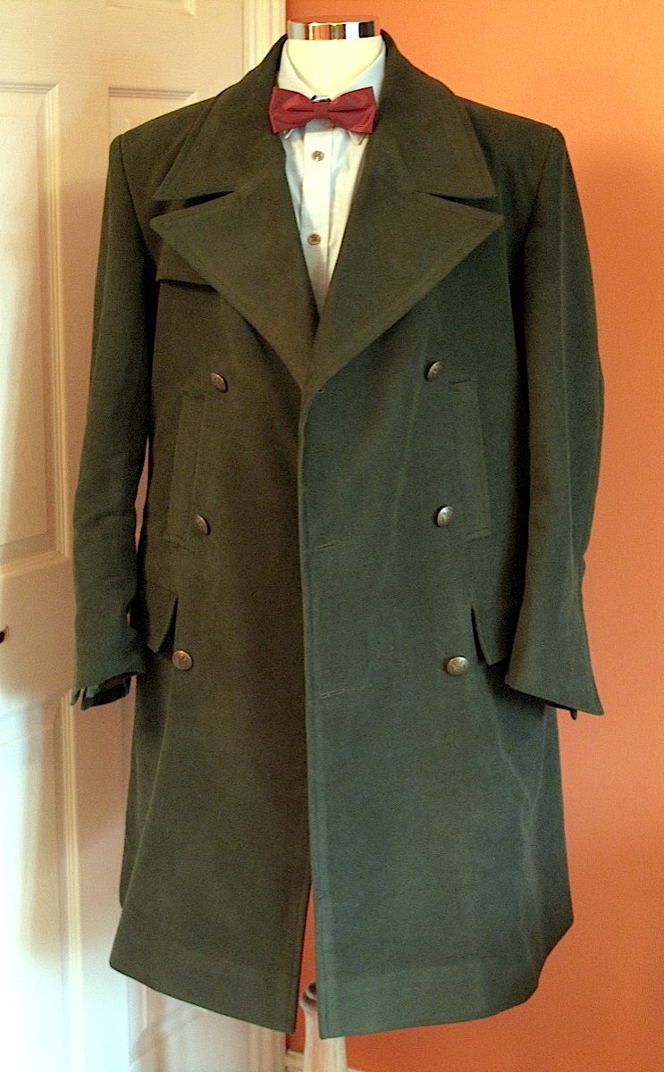 Making My 11th Doctor Costume: Greatcoat - and skip to the end