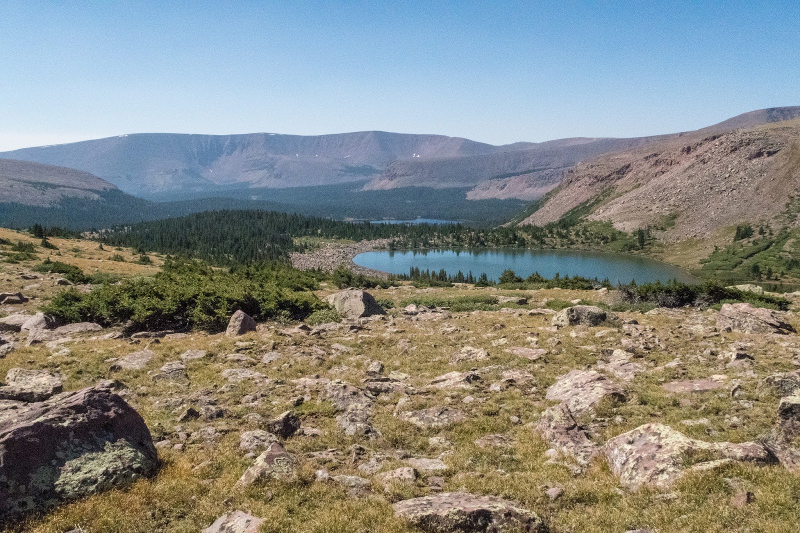 Eric's Hikes: Uinta Highline Trail Day 4 Chepeta Lake to Bowden Lake