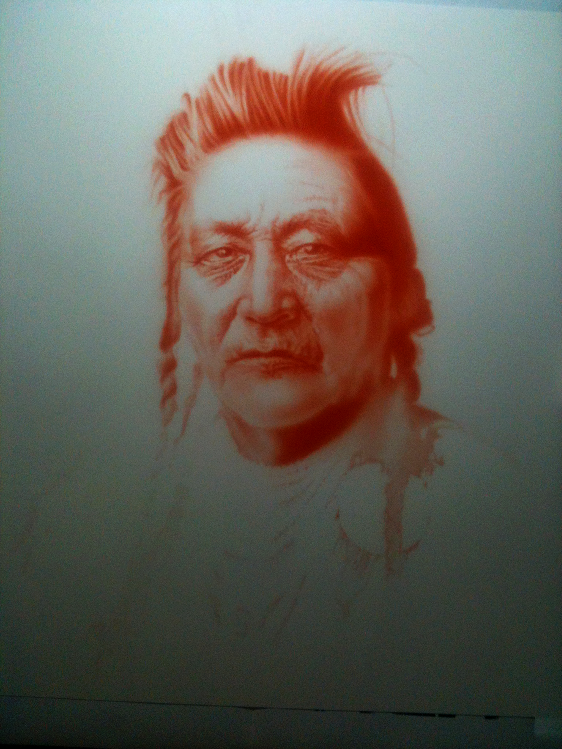 CommuniCats: Work in progress - Chief Plenty Coups