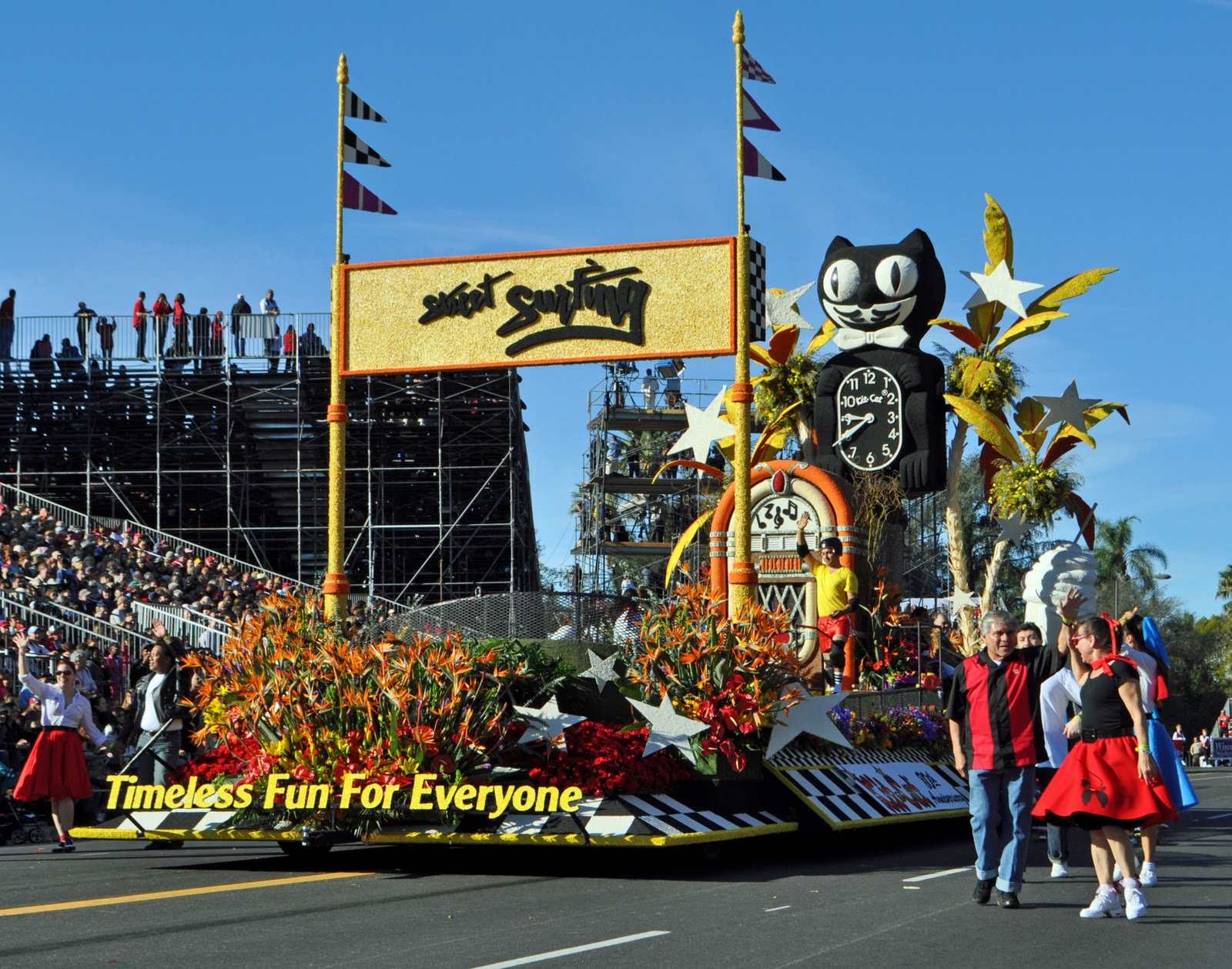 A Passion for Flowers: Two Rose Parade Floats Honored For Choosing ...