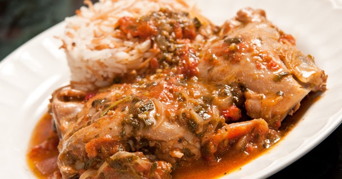 Receta super deliciosa de Pollo entomatado