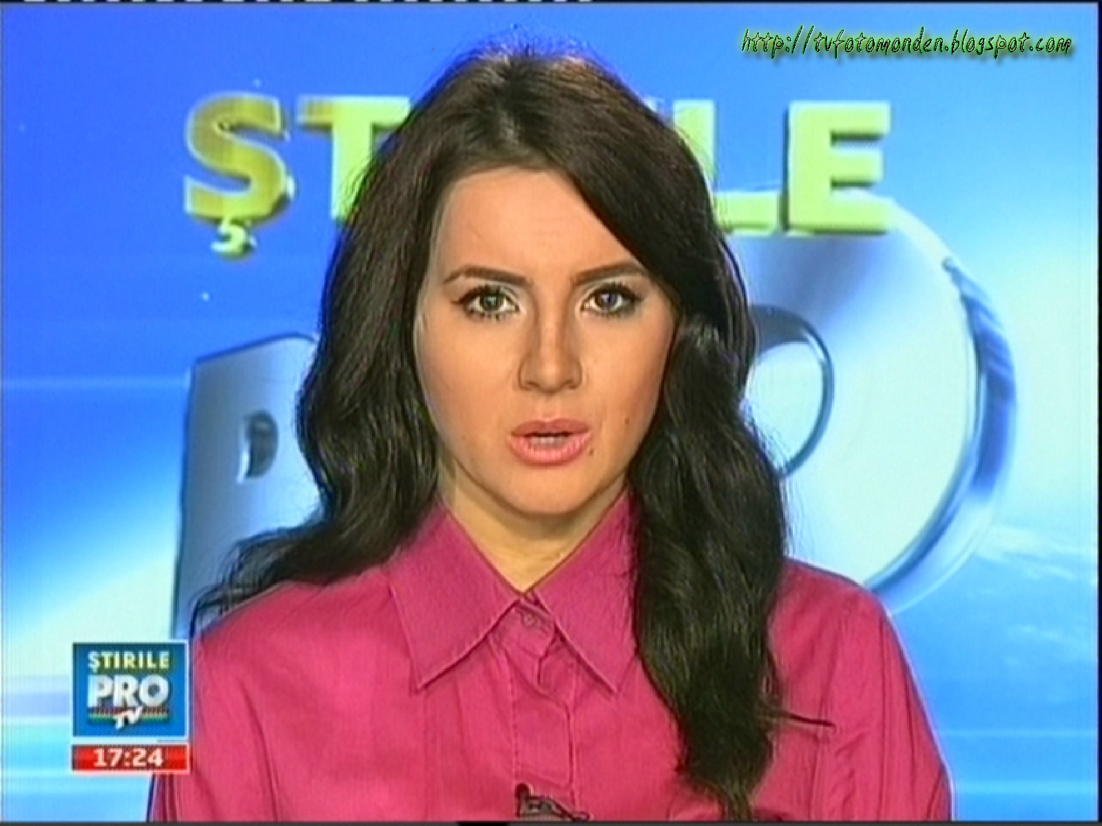 tv foto monden: Andreea Brasovean - corespondent PRO TV