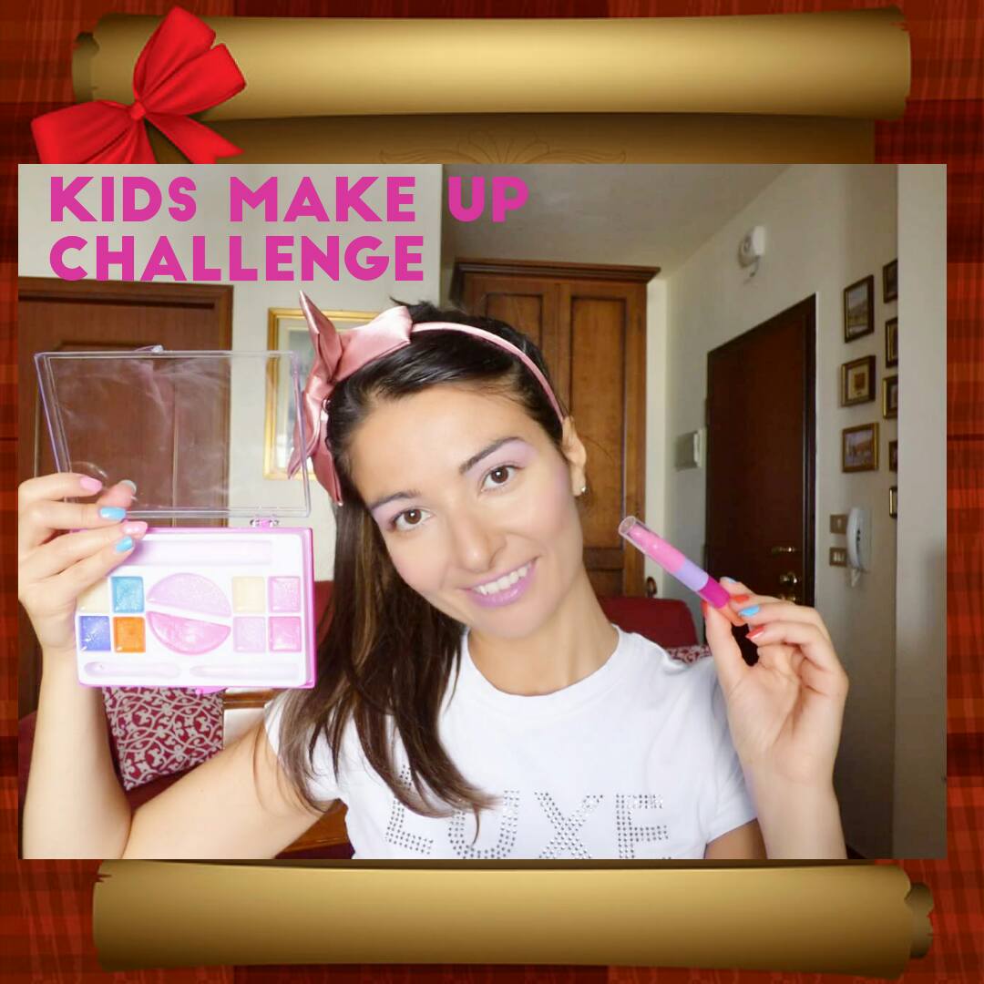 Diana's style: Full face using only kids Make Up challenge! |Chaneldea