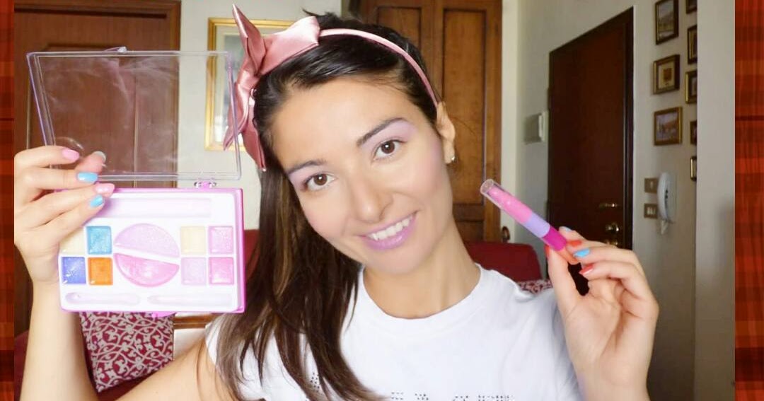 Diana's style: Full face using only kids Make Up challenge! |Chaneldea