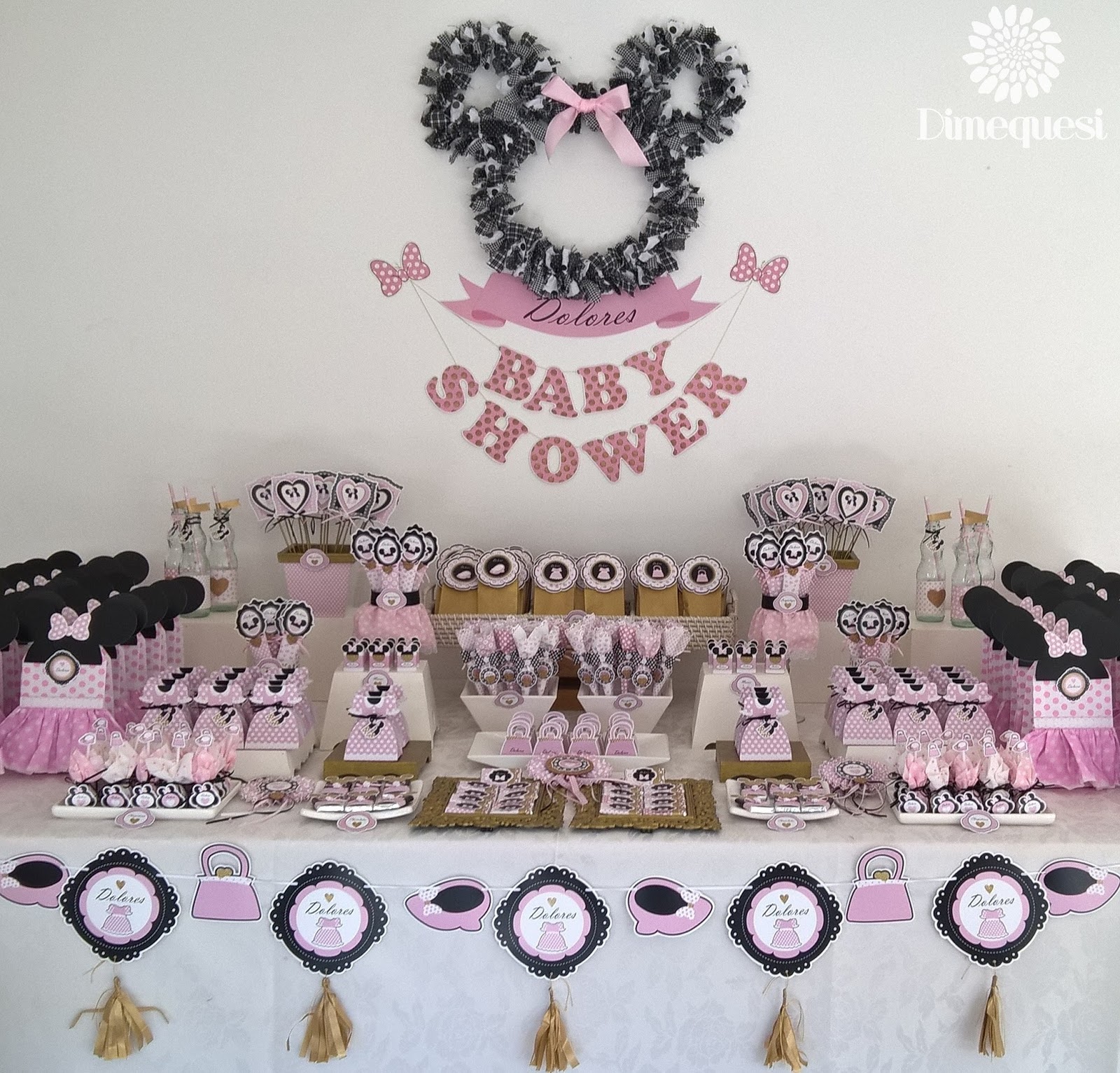 Invaciones Del Baby Shower De Minnie Mose Minnie Mouse Discount Baby