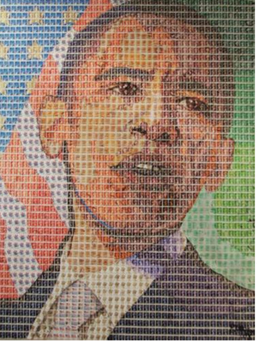 Interview With Peter Mason, A Genius Artist Who Recycles Postage Stamps ...
