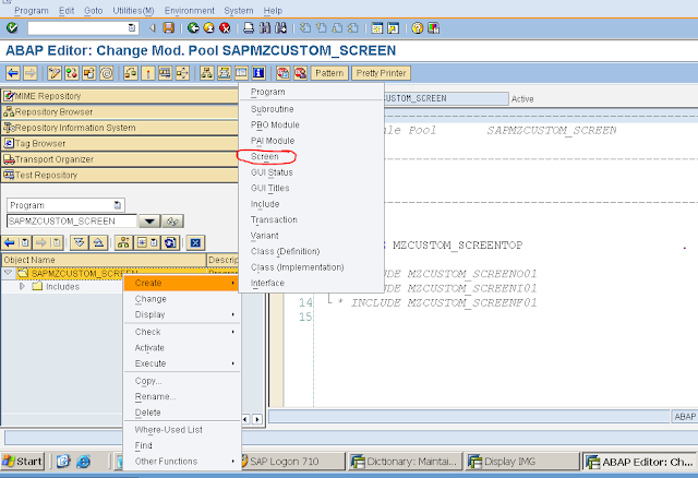 SAP TECH: Screen Enhancements