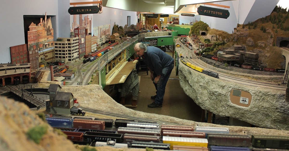Trendy Train: Model railroads displays