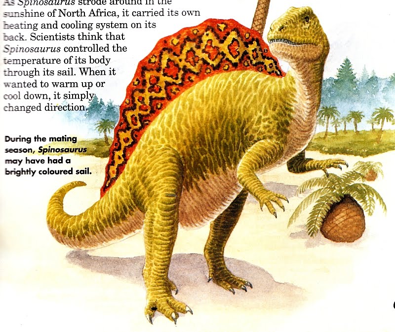 Love in the Time of Chasmosaurs: Vintage Dinosaur Art: More Dinosaurs!