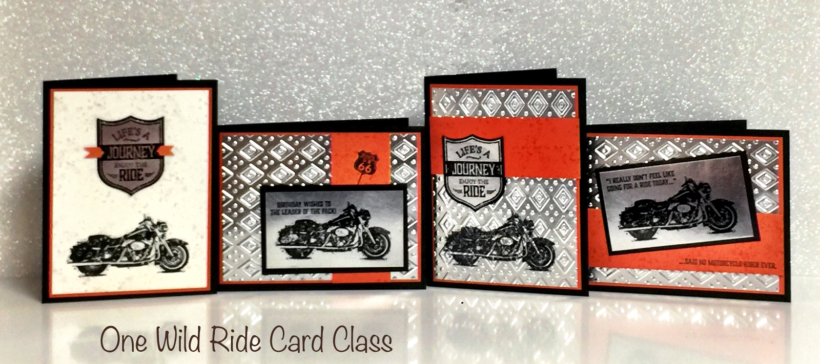 Create with Selene: Stampin' Up, One Wild Ride Card Class