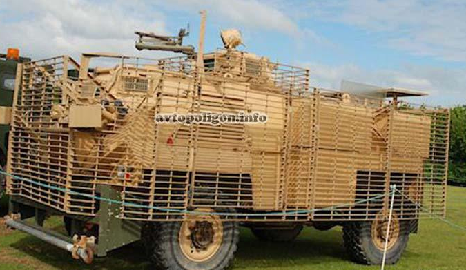 Armored Saxon, purchased for the Ukrainian Army has good anti-mine ...