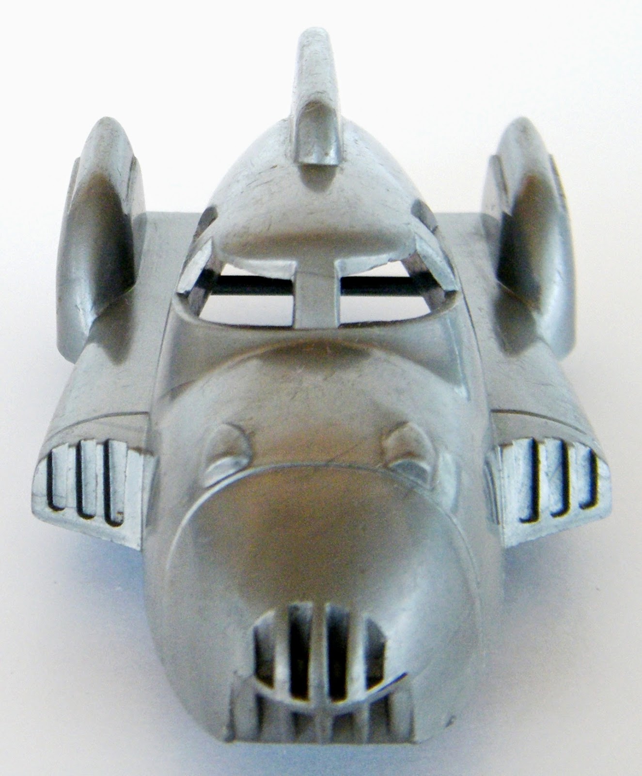 Toys and Stuff: Pyro Rocketship, Early 1950s (silver)