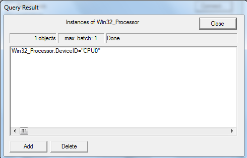Ideas on Hand: WBEMTEST - A simple tool to access WMI classes